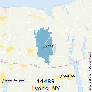 Lyons (zip 14489), NY
