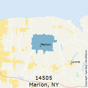 Marion (zip 14505), NY