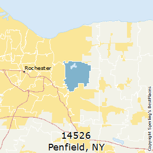 Penfield (zip 14526), NY