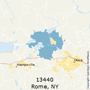 Rome (zip 13440), NY