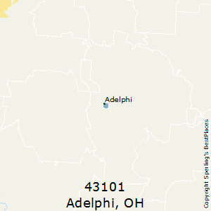 Adelphi (zip 43101), OH