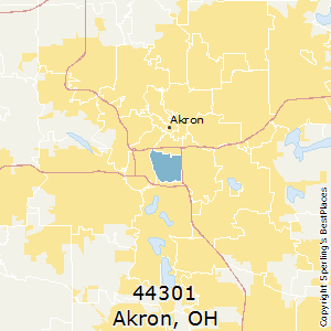 Akron (zip 44301), OH