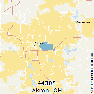 Akron (zip 44305), OH