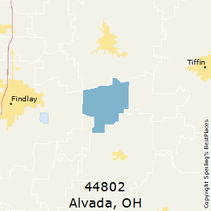 Alvada (zip 44802), OH