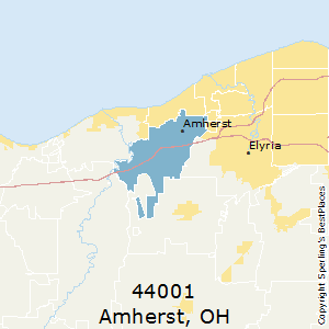 Amherst (zip 44001), OH