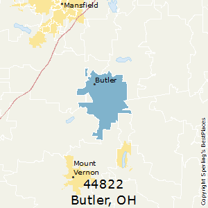 Butler (zip 44822), OH