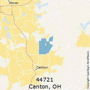 Canton (zip 44721), OH