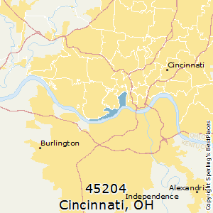 Cincinnati (zip 45204), OH