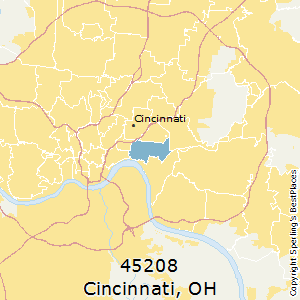 Cincinnati (zip 45208), OH
