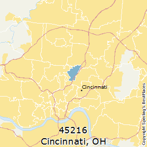 Cincinnati (zip 45216), OH