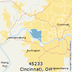 Cincinnati (zip 45233), OH