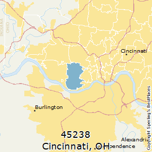Cincinnati (zip 45238), OH