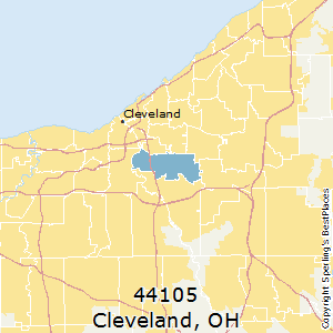 Cleveland (zip 44105), OH