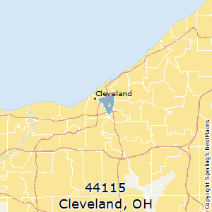 Cleveland Oh Zip Code Map - Map