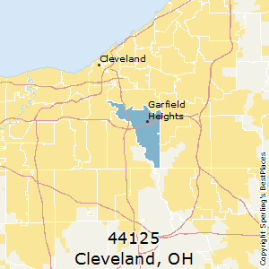 Greater Cleveland Zip Code Map