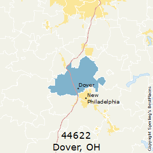 Dover (zip 44622), OH