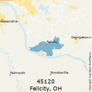 Felicity (zip 45120), OH
