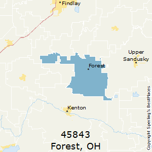 Forest (zip 45843), OH