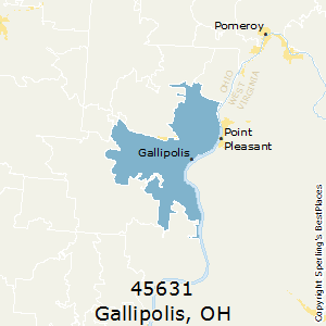 Gallipolis (zip 45631), OH
