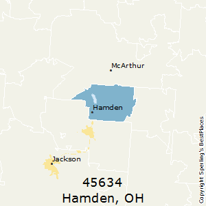 Hamden (zip 45634), OH