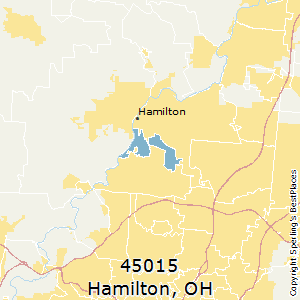 Hamilton County Ohio Zip Code Map - Map