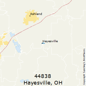 Hayesville (zip 44838), OH