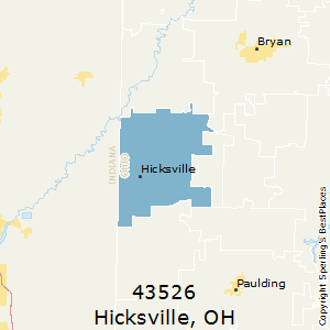 Hicksville (zip 43526), OH