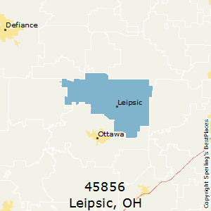 Leipsic (zip 45856), OH