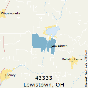 Lewistown (zip 43333), OH