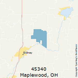 Maplewood (zip 45340), OH