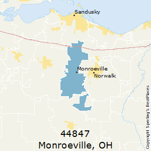 Monroeville (zip 44847), OH