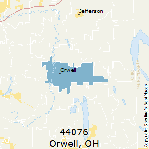 Orwell (zip 44076), OH