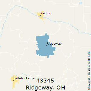Ridgeway (zip 43345), OH