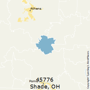 Shade (zip 45776), OH