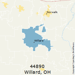 Willard (zip 44890), OH