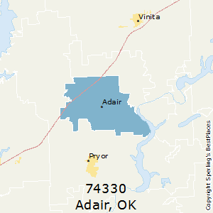 Adair (zip 74330), OK
