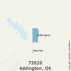 Addington (zip 73520), OK