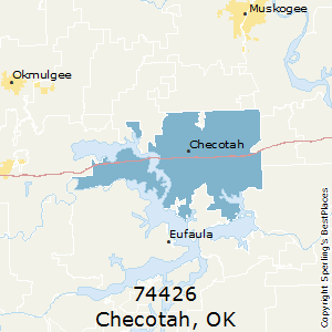 Checotah (zip 74426), OK
