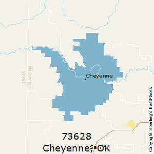 Cheyenne (zip 73628), OK