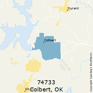 Colbert (zip 74733), OK