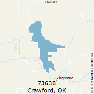 Crawford (zip 73638), OK