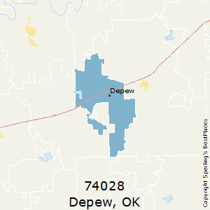 Depew (zip 74028), OK