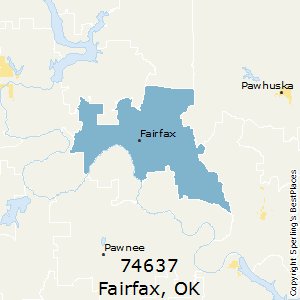 Fairfax (zip 74637), OK