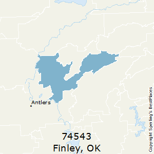 Finley (zip 74543), OK
