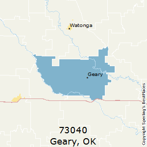 Geary (zip 73040), OK