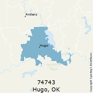 Hugo (zip 74743), OK