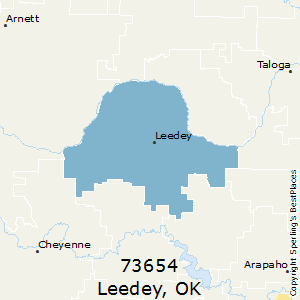 Leedey (zip 73654), OK