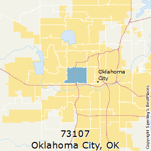 Zip Code Map Of Oklahoma - Map