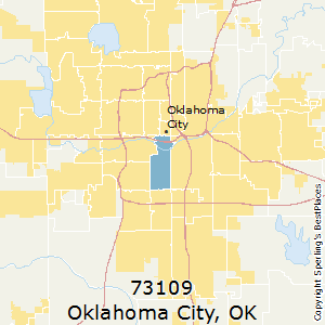 Oklahoma City Zip Code Map
