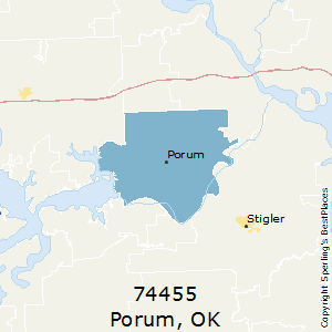 Porum (zip 74455), OK